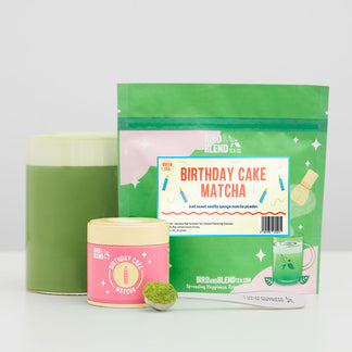Birthday Cake Matcha | Bird & Blend Tea Co.