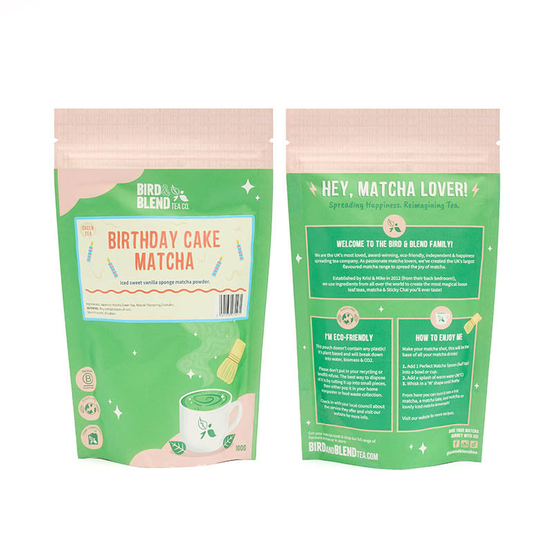 Birthday Cake Matcha | Bird & Blend Tea Co.