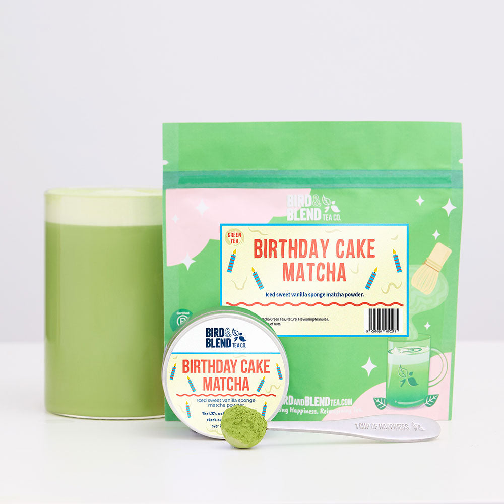 Birthday Cake Matcha | Bird & Blend Tea Co.