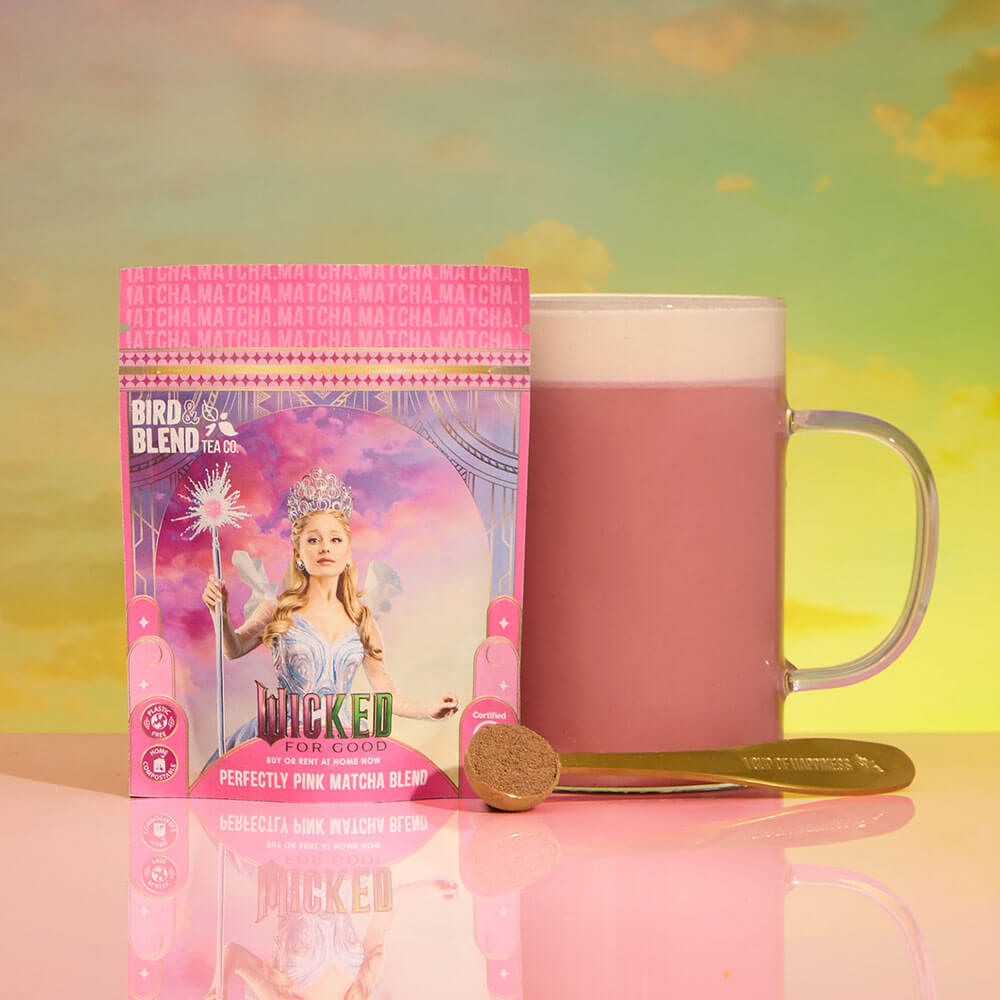Wicked Perfectly Pink Matcha Tea Blend | Bird & Blend Tea Co.